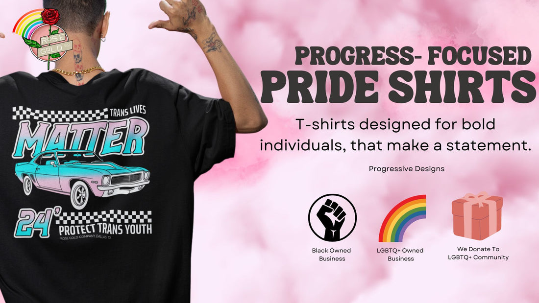 Gay Pride & LGBT Pride Shirts | BOGO 75% OFF T-Shirt – Rose Gold Co. Shop